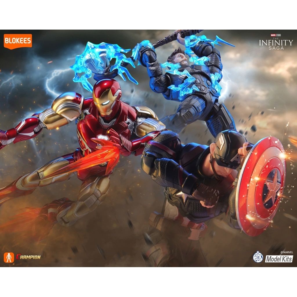 Jual [READY STOCK] BLOKEES MARVEL HERO CHAMPION CLASS IRON MAN MK85 / THOR | Shopee Indonesia