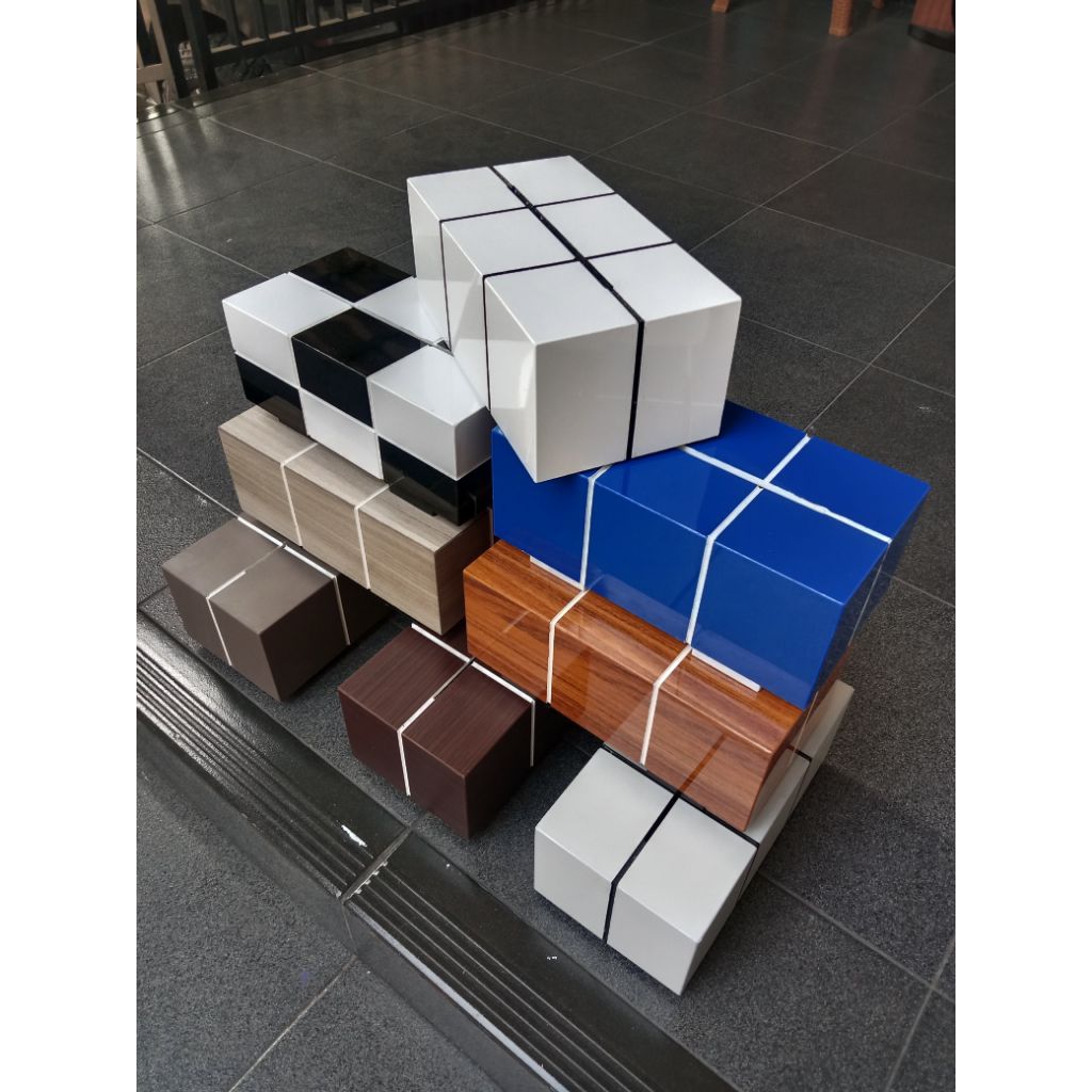 Jual tempat tisu estetik, kotak tisu premium lapis hpl taco khusus ...