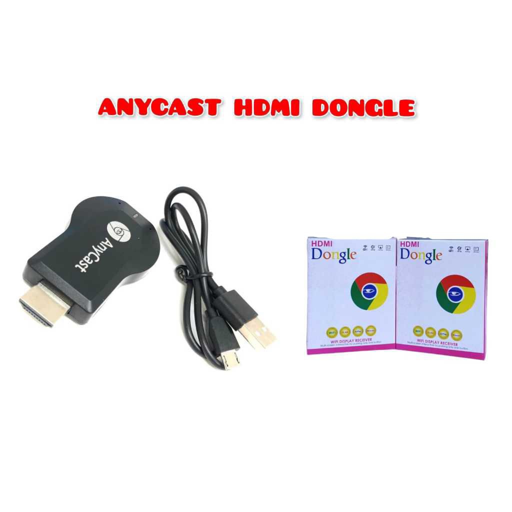 Jual HDMI Dongle Anycast Chromecast Wifi wireless streaming media ...
