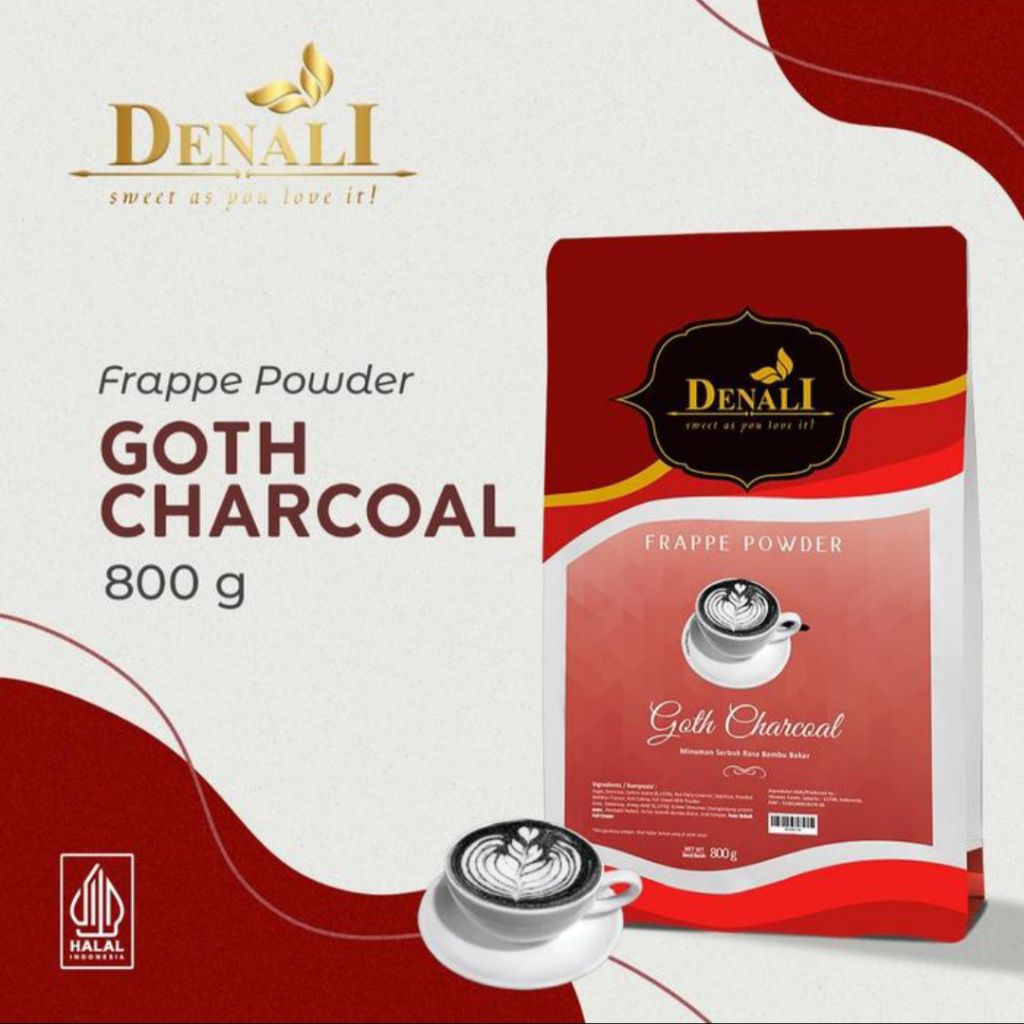 Jual DENALI POWDER GOTH CHARCOAL - Powder Drink 800 g | Shopee Indonesia