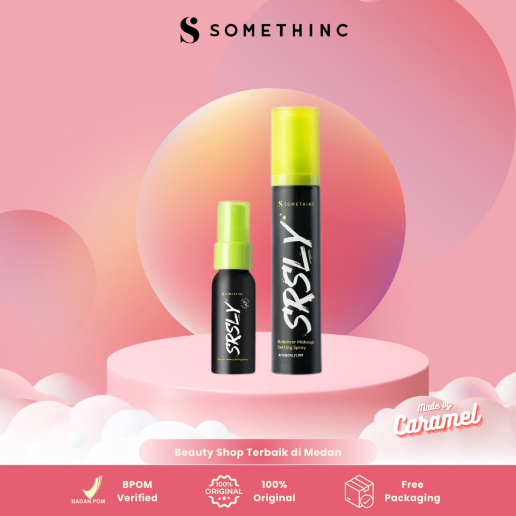 Jual SOMETHINC SRSLY Balancer Make Up Setting Spray 20mL 50mL | Shopee ...