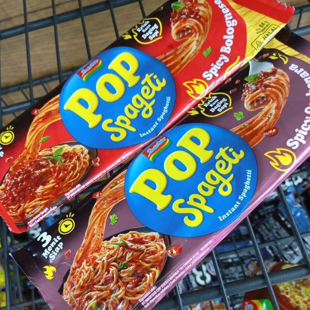 Jual Indomie PoP Spageti Instant Spaghetti | Shopee Indonesia