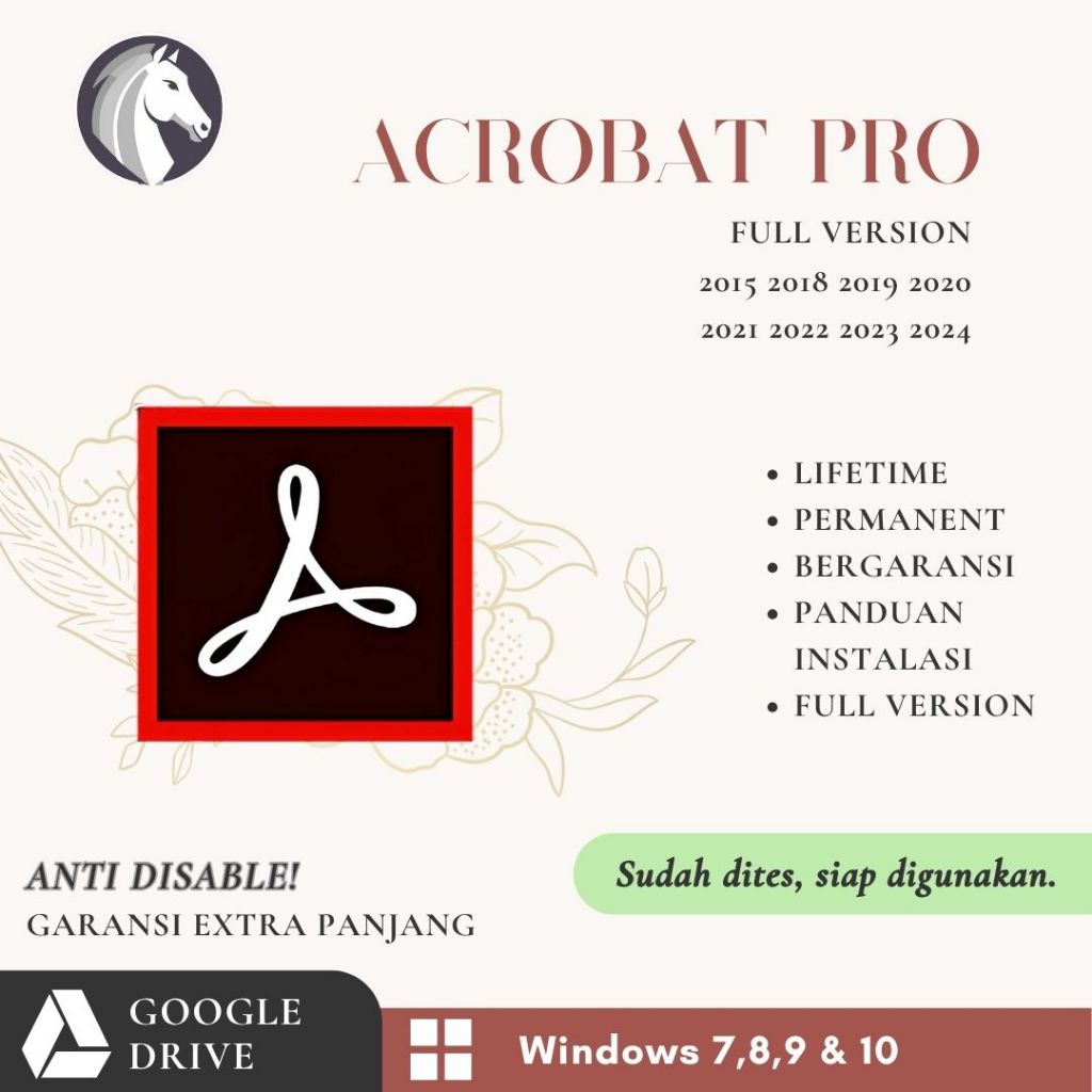 Jual Acrobat Pro Full Version - 2015 s/d 2024 | Windows Edition | Siap ...