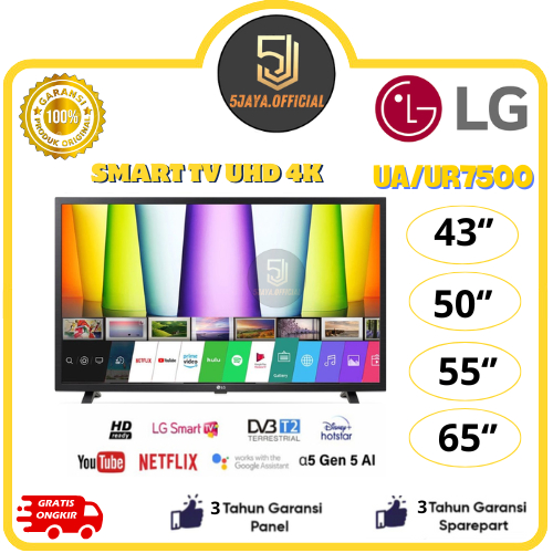 Jual TV LED LG Smart TV UHD 4K 43Inch LG 50Inch LG 55Inch LG 65Inch LG ...