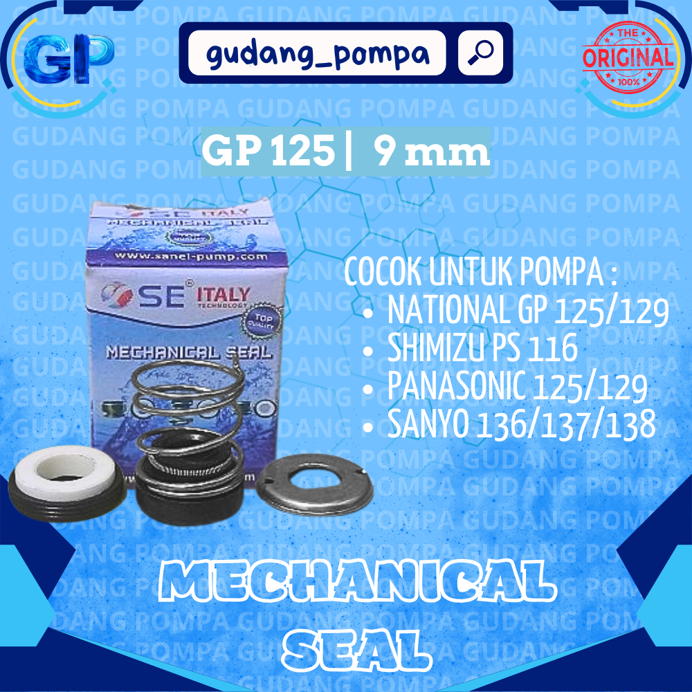 Jual MECHANICAL SEAL POMPA AIR GP-125 SIL MEKANIK - SPAREPART | Shopee Indonesia