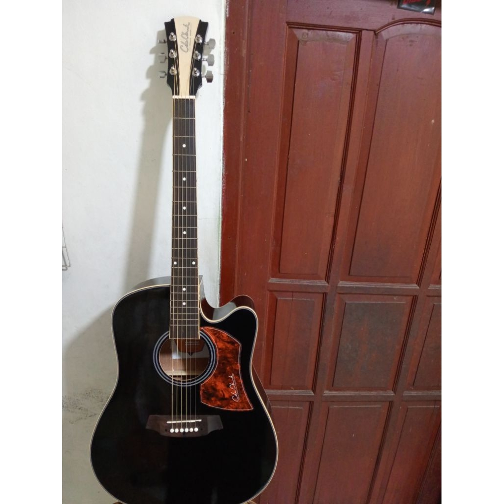 Jual Gitar akustik coleclark jumbo custom/Gitar baru tanam besi/gitar ...