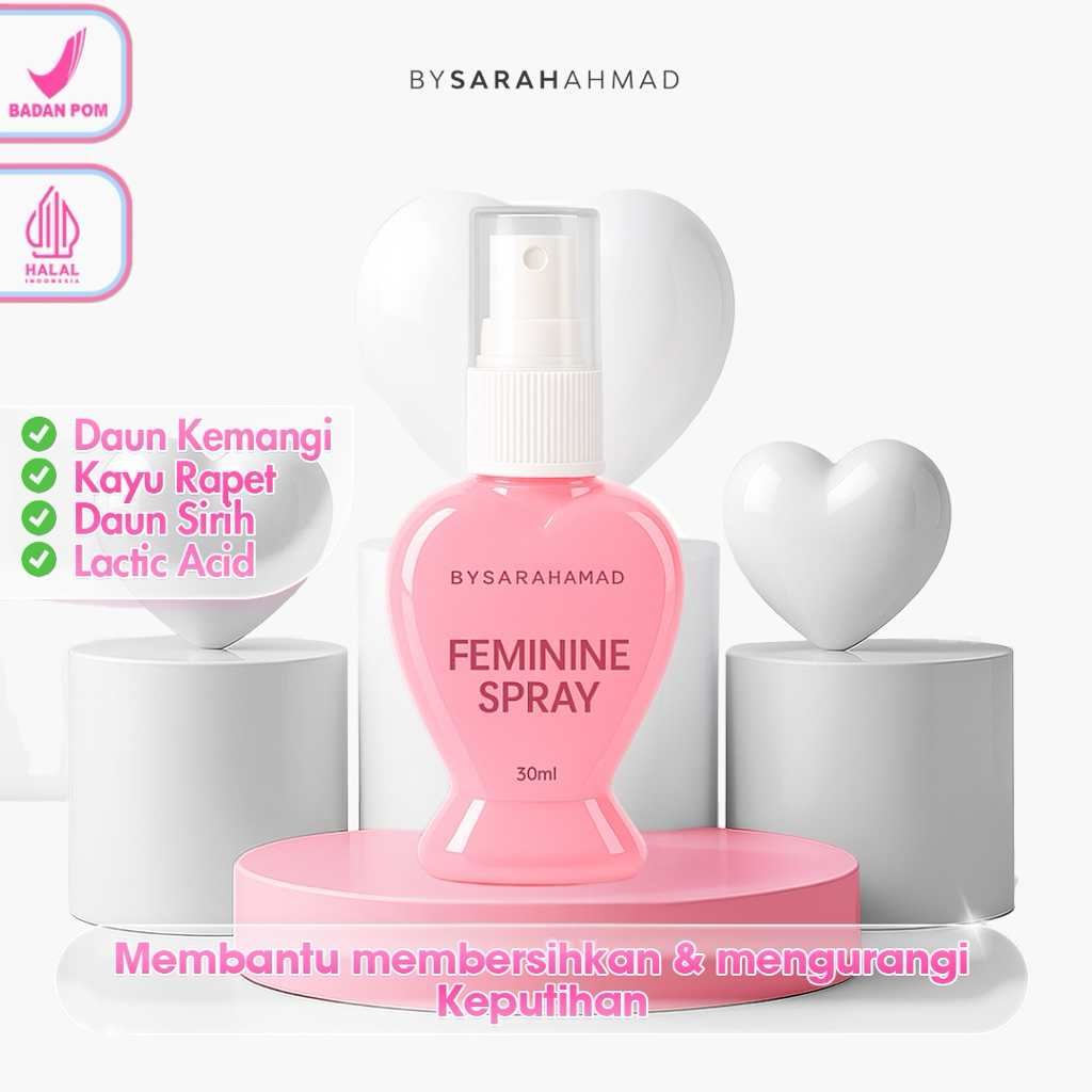 Jual FEMININE SPRAY BYSARAHAHMAD | Shopee Indonesia