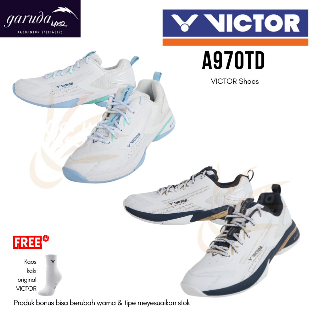 Jual SEPATU BADMINTON VICTOR A970TD / VICTOR A 970 TD | Shopee Indonesia