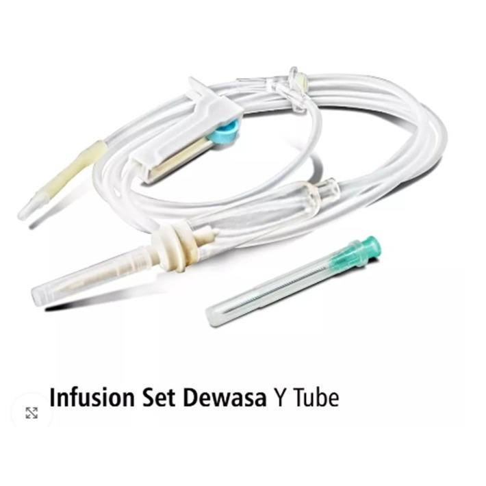 Jual Infus Set Dewasa Y Tipe OneMed Pcs / Infus Set | Shopee Indonesia