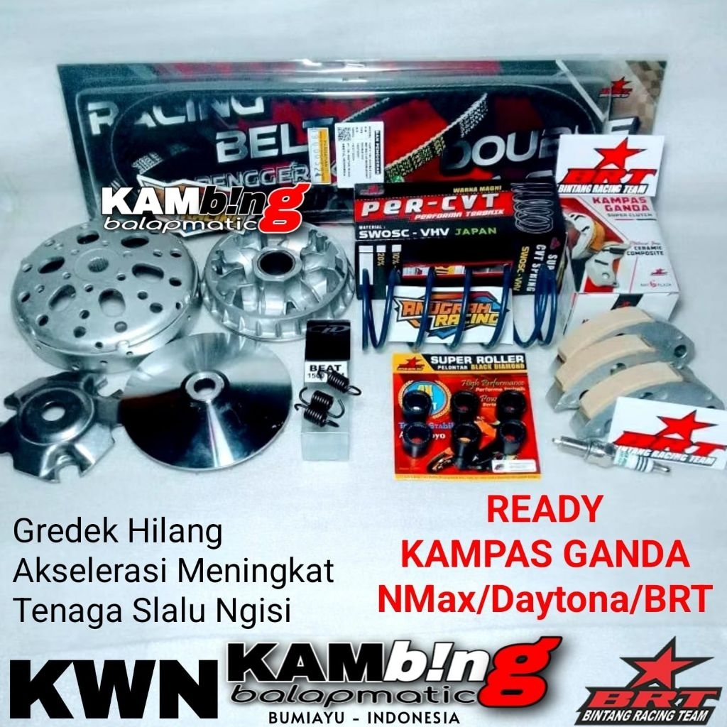 Jual BRT Paket Full Kirian CVT Vario 125 150 PCX 160 ADV PCX150 Stylo ...