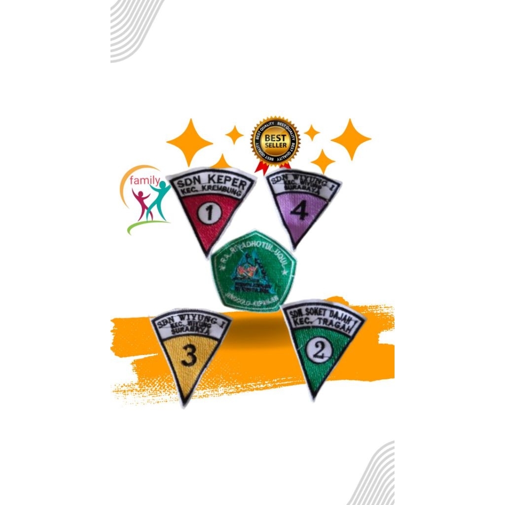 Jual CUSTOM BED LOGO BED LOKASI BED NAMA KELAS UNTUK SD, SMP, SMA ...