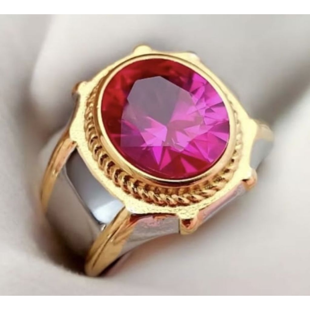 Jual Cincin Batu Merah Siam Rose Asli Bangkok | Shopee Indonesia