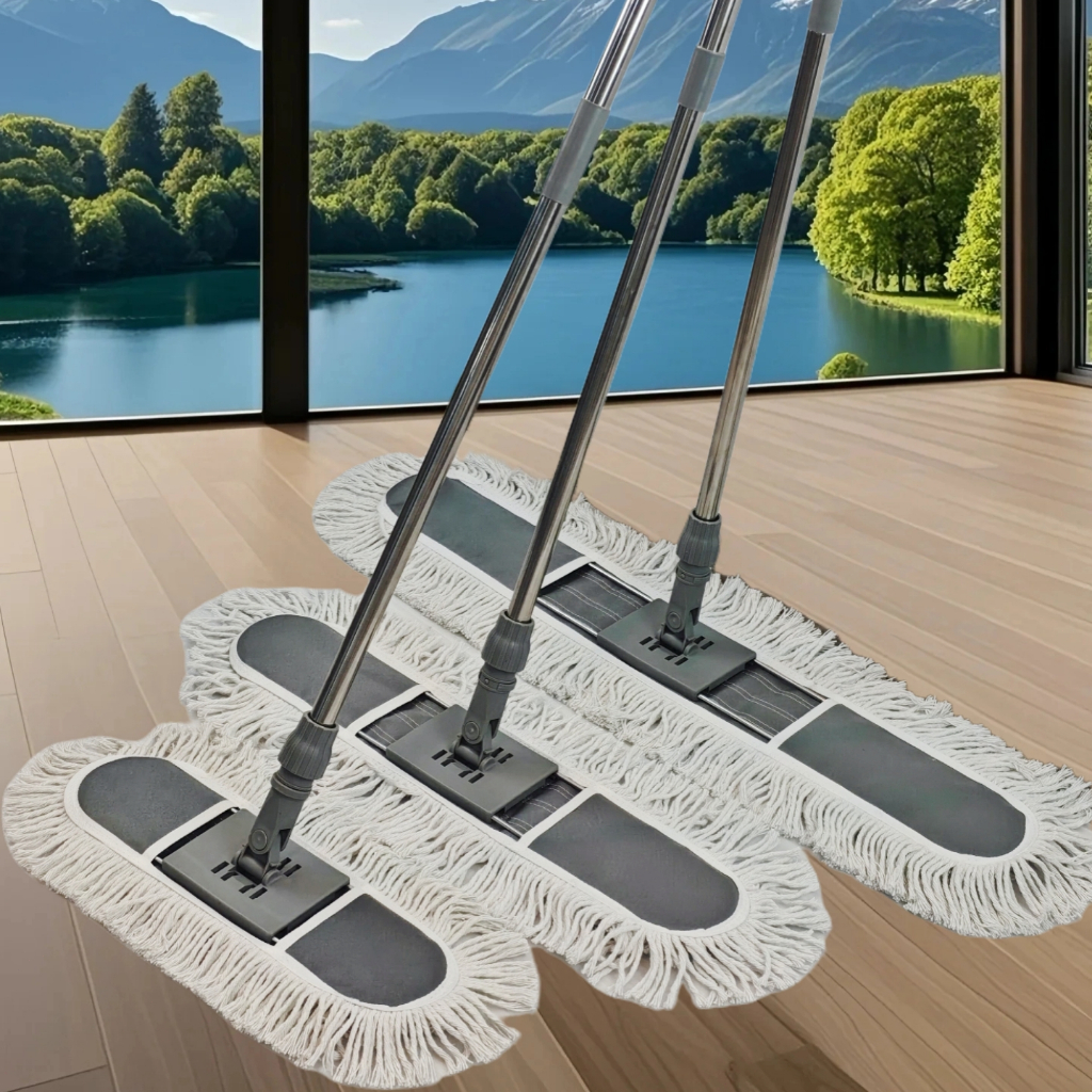 Jual FAJARLAH Lobby Duster Abu-Putih Sapu Lobby Mop Pel Lobby Lantai ...