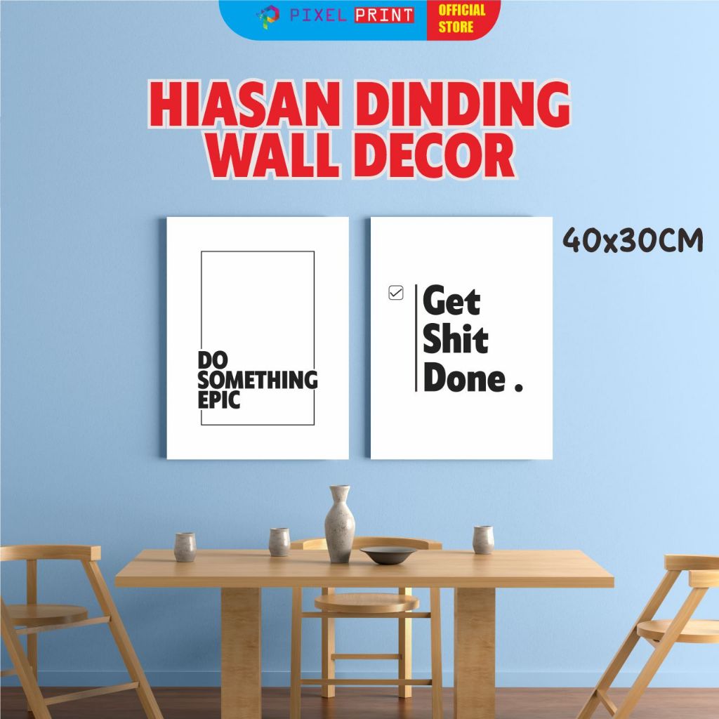 Jual PIXEL PRINT - Hiasan Dinding Aesthetic Wall Decor / Hiasan dinding ...