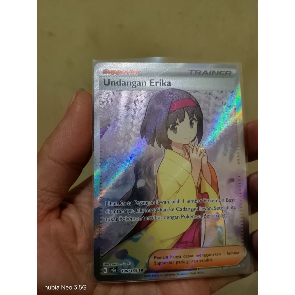 Jual undangan Erika SR 151 - pokemon tcg Indonesia | Shopee Indonesia