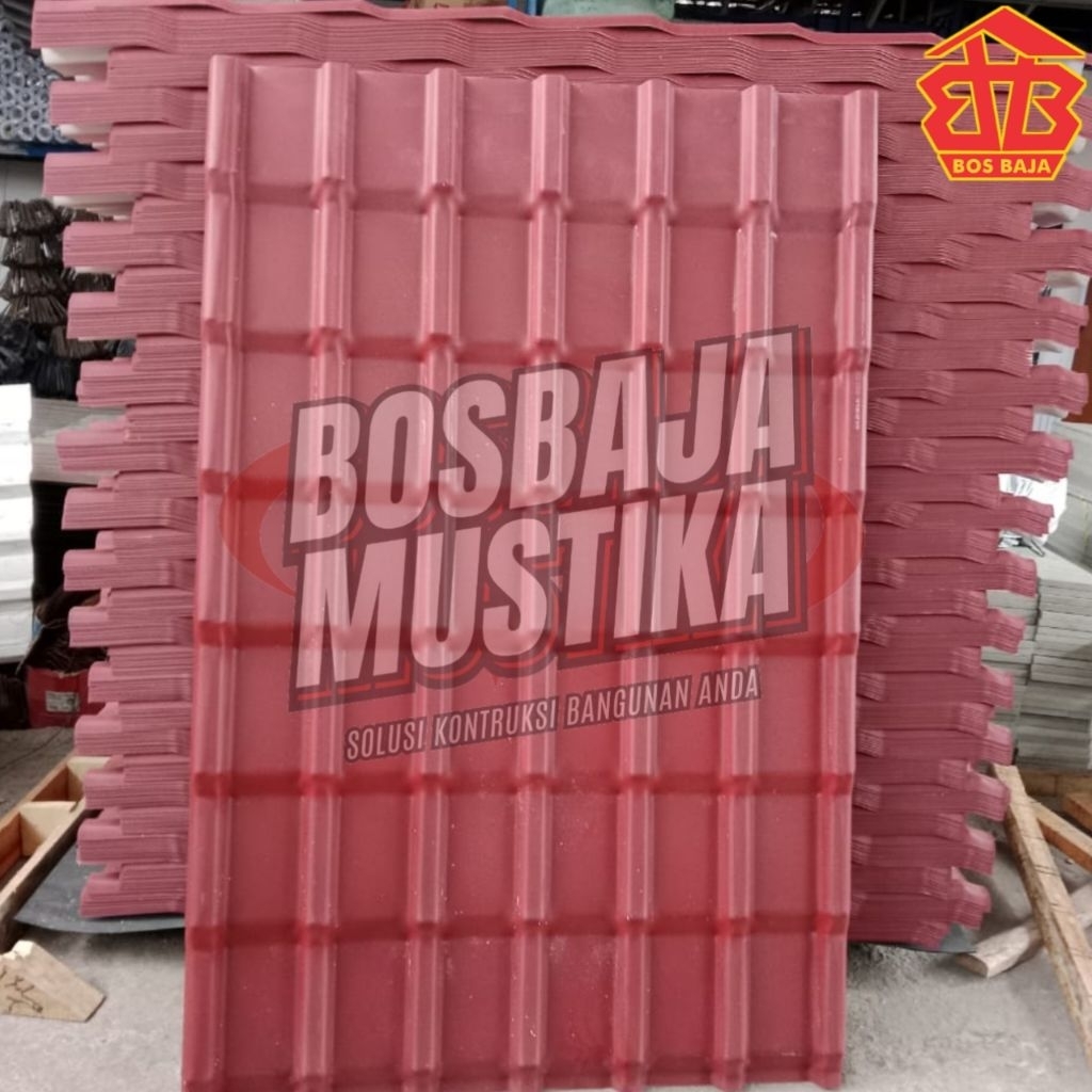 Jual Atap Genteng Upvc Dr.Shield Tile RF 960 | Shopee Indonesia