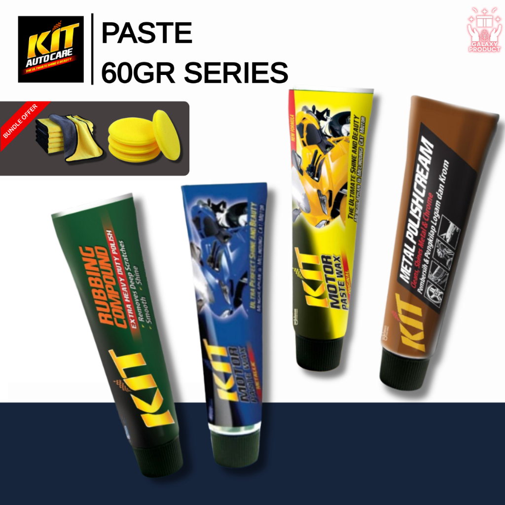 Jual KIT PASTE 60GR SERIES - RUBBING COMPOUND / METALLIC / ORIGINAL ...