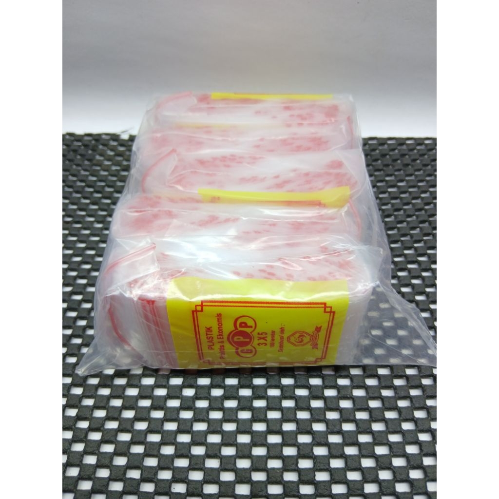 Jual PLASTIK KLIP UKURAN 3X5 GPP(HRG 1PAK) | Shopee Indonesia