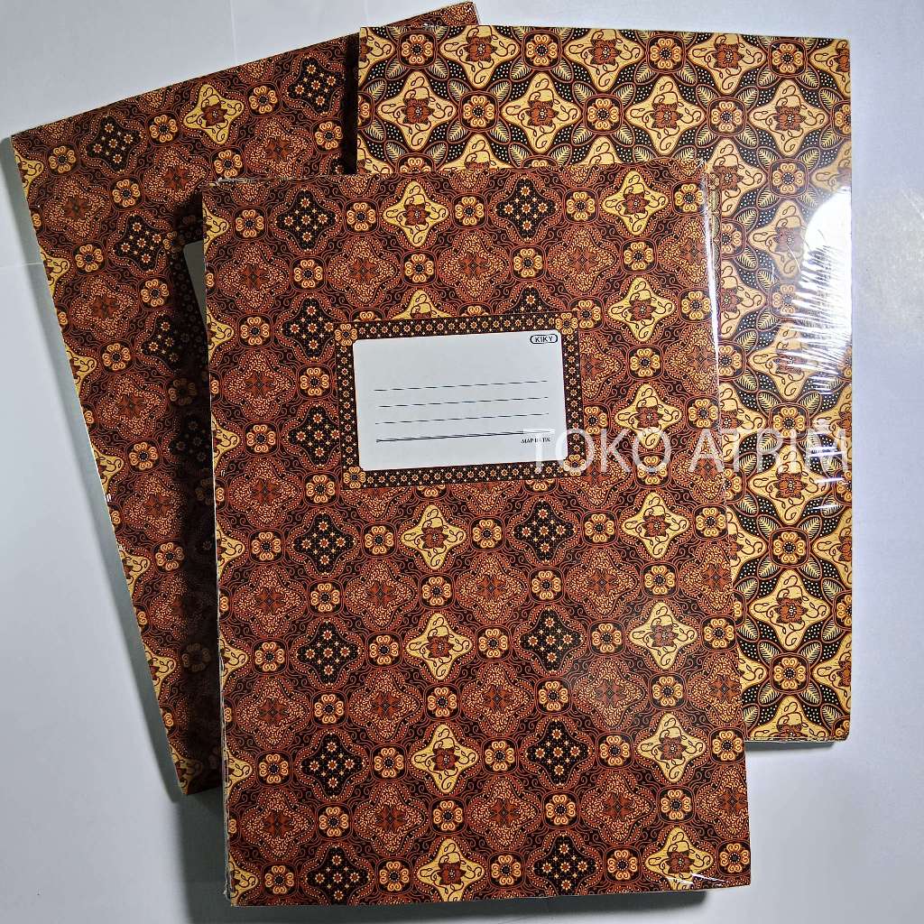 Jual KIKY Map Batik Folio | Stop Map Kertas KIKY | Stopmap Batik Kiky Glossy | 1 Pak isi 10 PCS ...