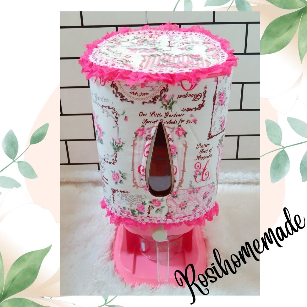 Jual sarung dispenser beras/cover dispenser beras/ukuran 10kg | Shopee ...