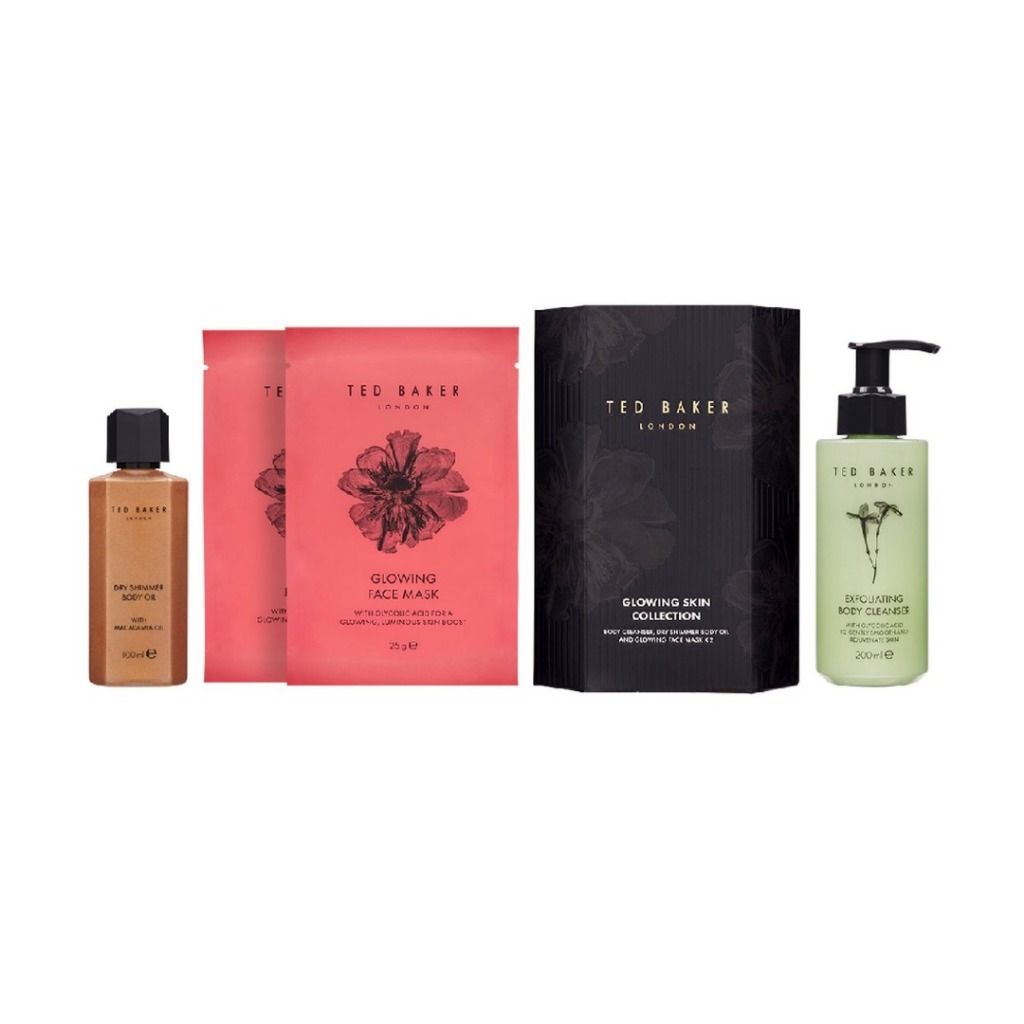 Jual ted baker london glowing skin collection set 4 in 1 | Shopee Indonesia