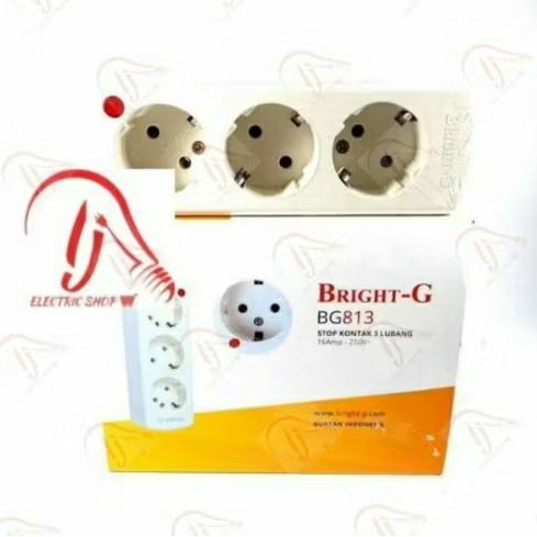 Jual BRIGHT G STOP KONTAK (TANPA KABEL) TEMPEL LAMPU INDIKATOR OB ...