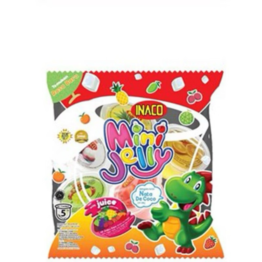 Jual INACO MINI JELLY dengan natade coco isi 5 pcs | Shopee Indonesia