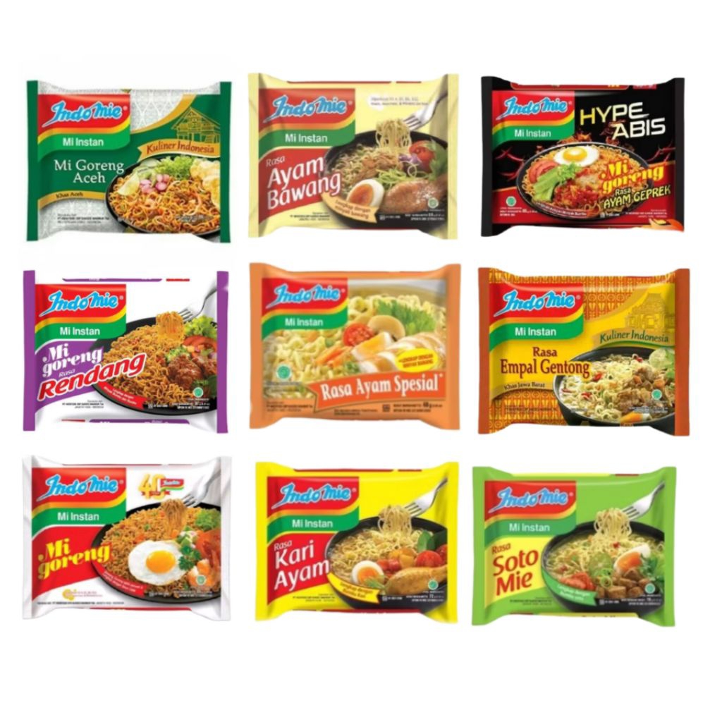 Jual Mie Indomie All Varian Eceran | Shopee Indonesia