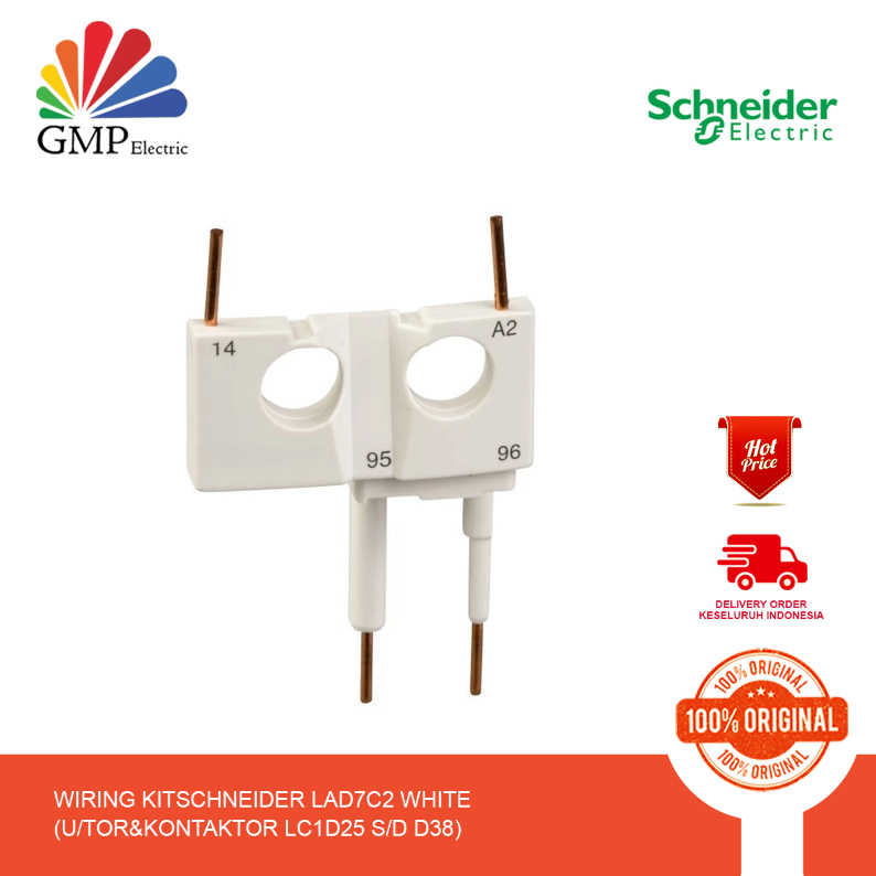 Jual Wiring KitSchneider LAD7C2 White (u/TOR&Kontaktor LC1D25 s/d D38 ...