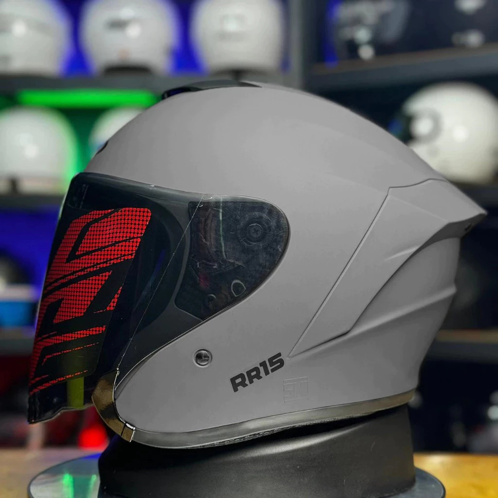 Jual HELM HALF FACE MLA RR15 KAIROZ 2 SOLID SNI / HELM HALF FACE / HELM ...