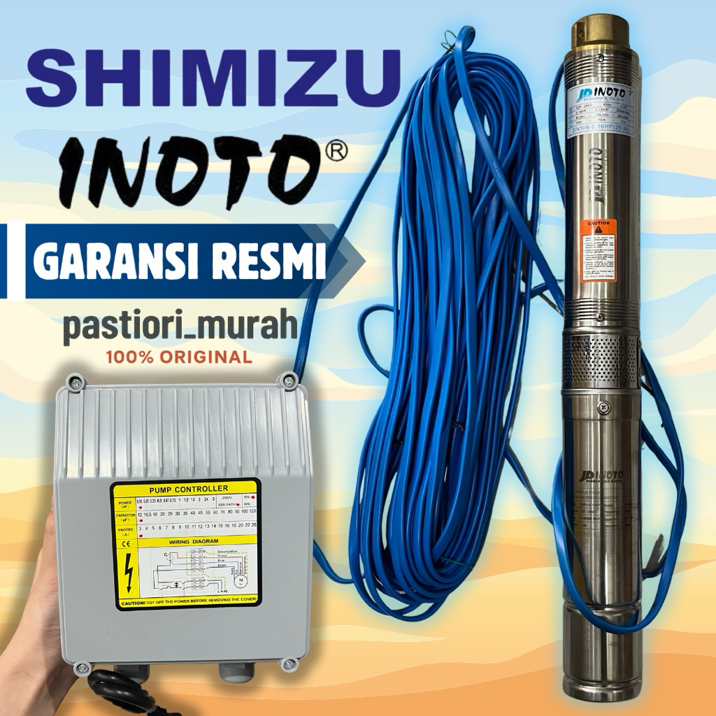 Jual Pompa celup sibel inoto shimizu Submersible Sible 3in 3" + CONTROL ...