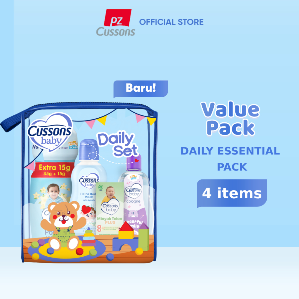 Jual Cussons Baby Daily Essential Pack - Paket Sabun Bayi | Shopee ...