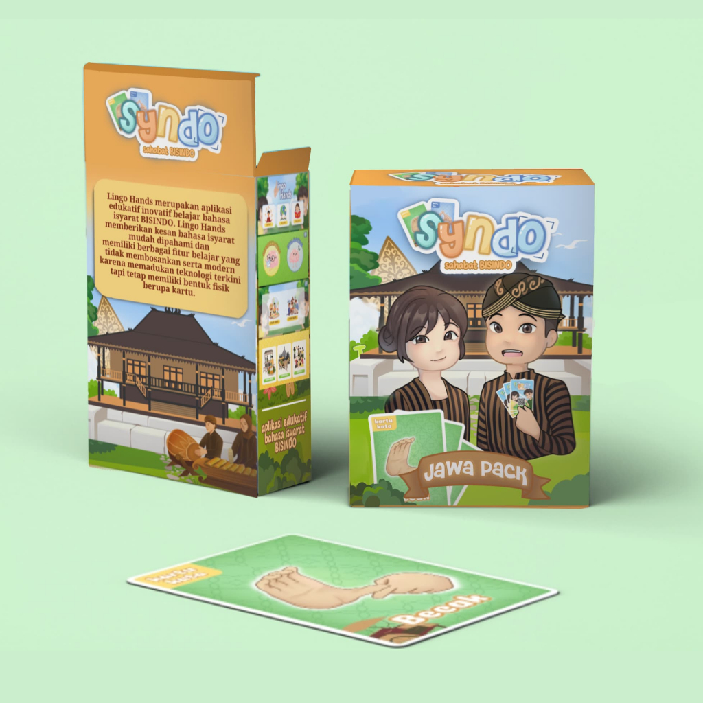 Jual Jawa/Java Pack Kartu Kata SYNDO | Game Edukasi Bahasa Isyarat ...