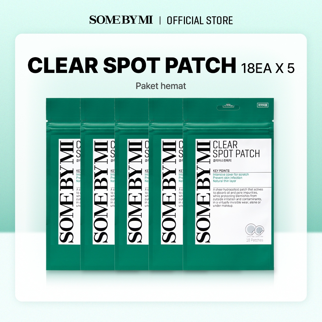 Jual SOME BY MI 30 Days Miracle Clear Spot Patch / Pimple Patch 5PCS ...