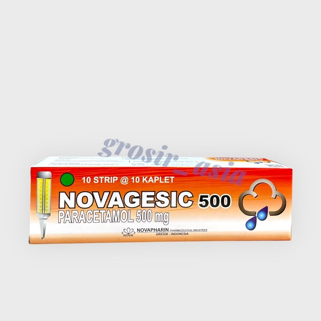 Jual Novagesic Paracetamol 1 Box Isi 10 Strip | Shopee Indonesia