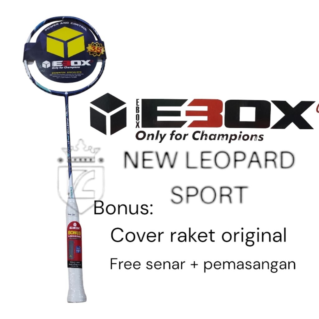 Jual Raket Badminton EBOX MAXTRO 35 S/ 35 Q / 35 T / 35 P / Raket ...