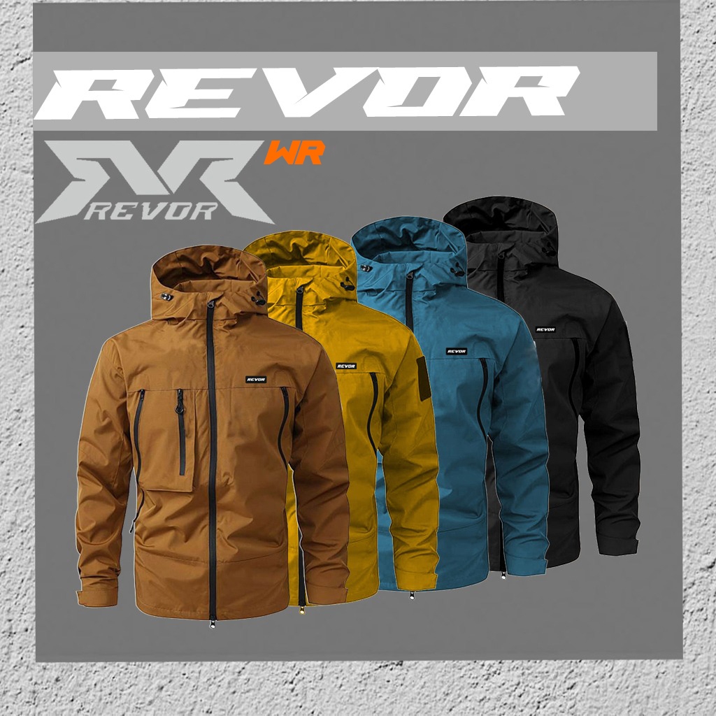 Jual Revor WR - Jaket Outdoor Parasut Windproof | Shopee Indonesia