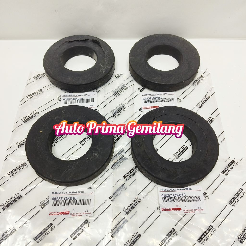 Jual Tatakan Per Keong Belakang Innova Fortuner Hilux Original 1Set 4pc ...