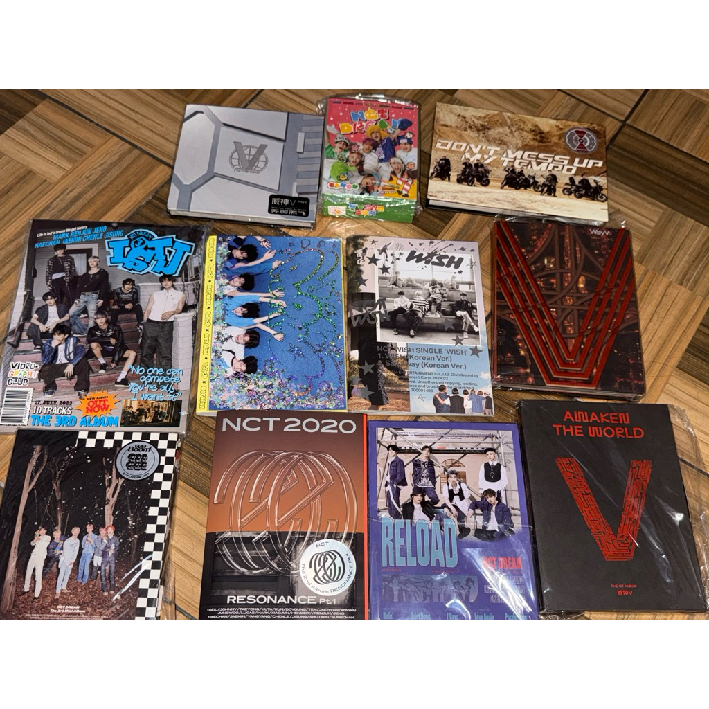 Jual (UPDATE) ALBUM ONLY nct 2020, take off awaken kick back turn back ...