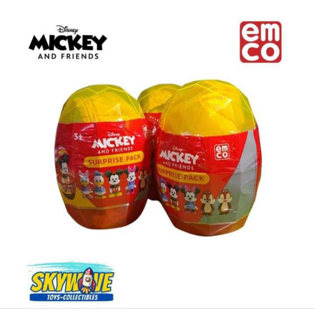 Jual EMCO MICKEY EGG SURPRISE MICKEY MOUSE and Friends Minnie Mouse ...