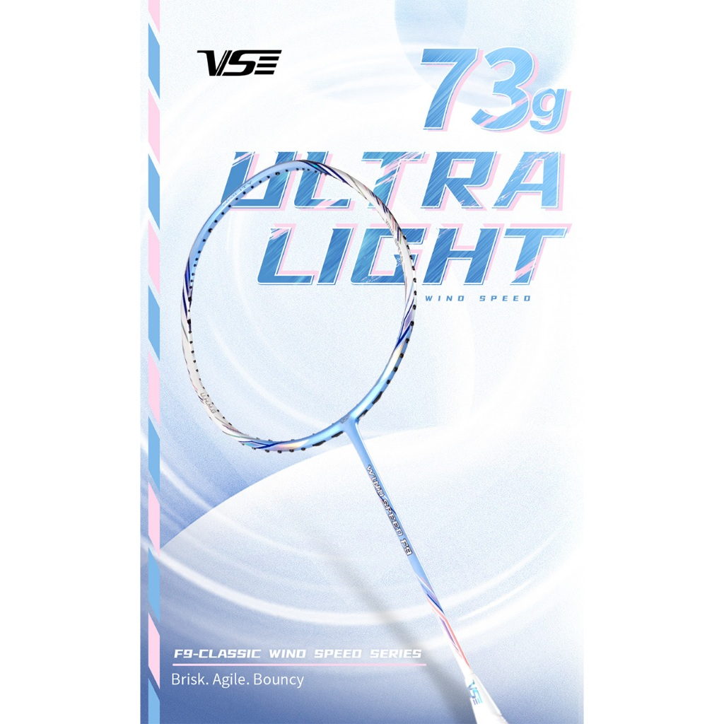 Jual VS Venson Badminton Racket Wind Speed F9 F9X Ultralight / Raket ...