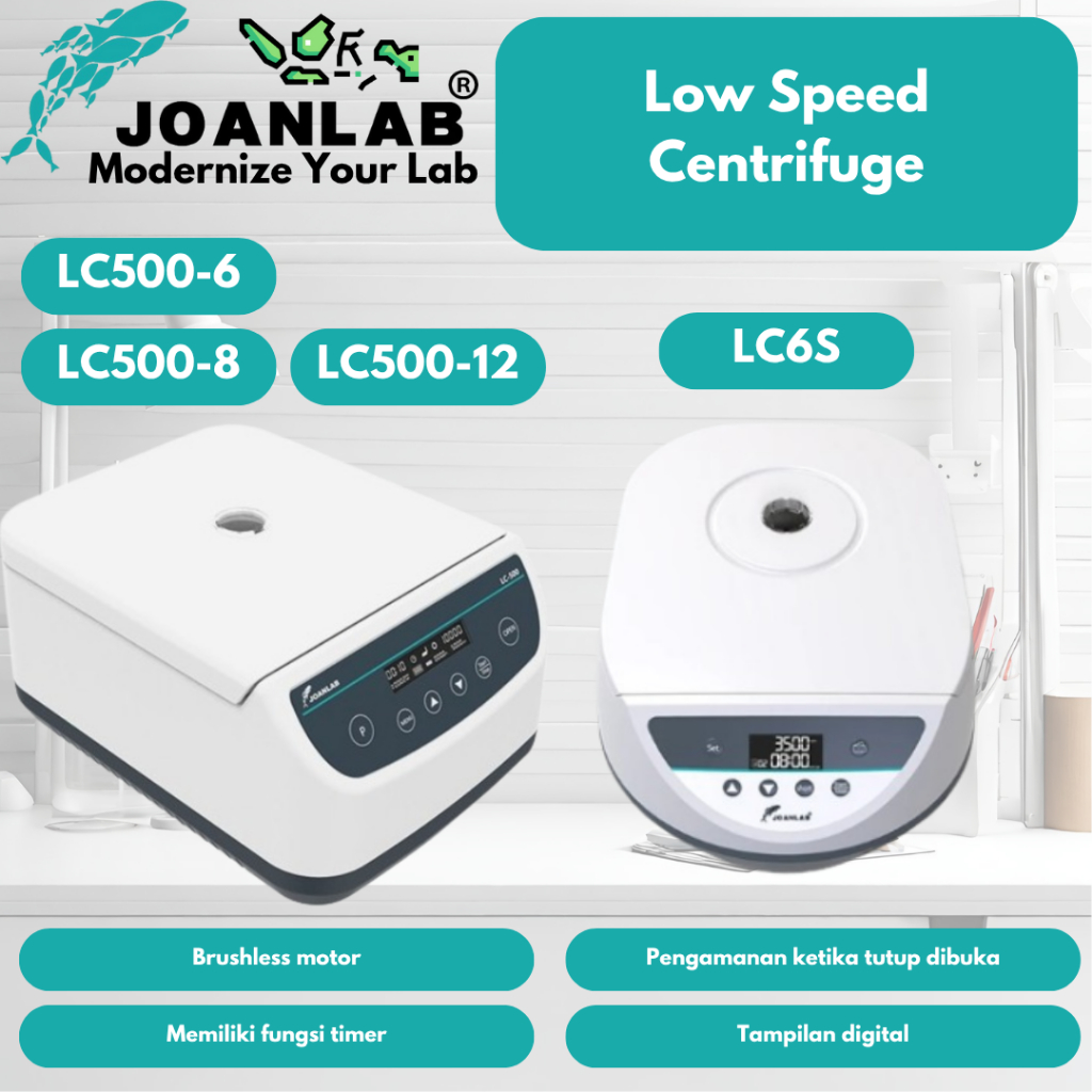 Jual JOANLAB Low Speed Centrifuge Lab Medis Plasma PRP 4000/5000 RPMLC6S/LC500-6/LC500-8/LC500 ...