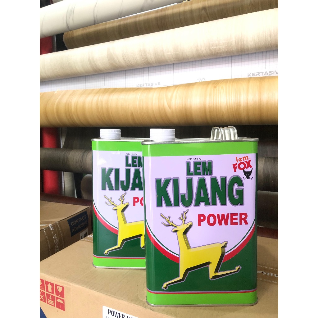Jual LEM KUNING FOX KIJANG POWER 2.5KG GALON | Shopee Indonesia