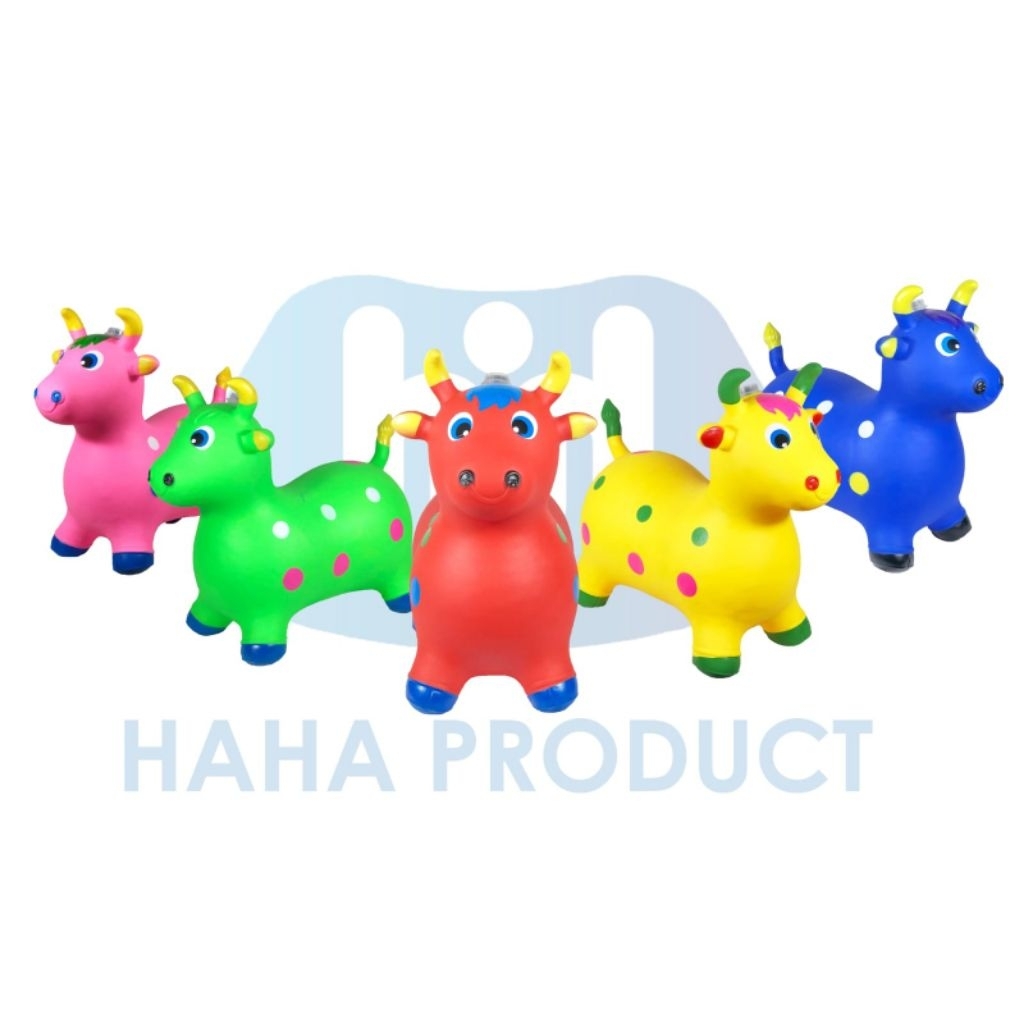 Jual JK-1 ANIMAL JUMPING MUSIK SAPI/MAINAN KUDA KUDAAN/MAINAN ANIMAL ...