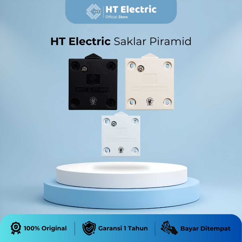 Jual HT Electric - Saklar Lemari Geser Piramid / Wardrobe Switch Pintu ...