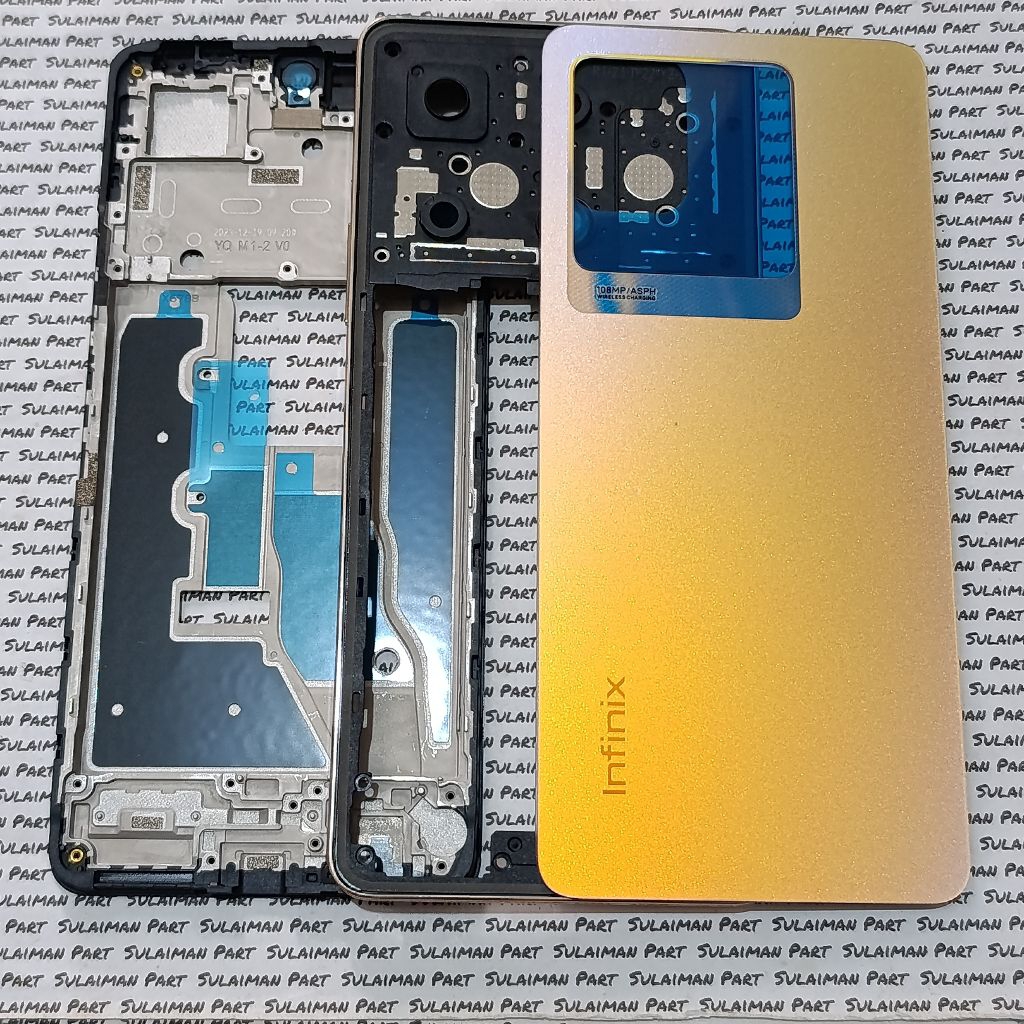 Jual Casing Housing Kesing Fullset Infinix Note 30 Pro X687B Backdor ...