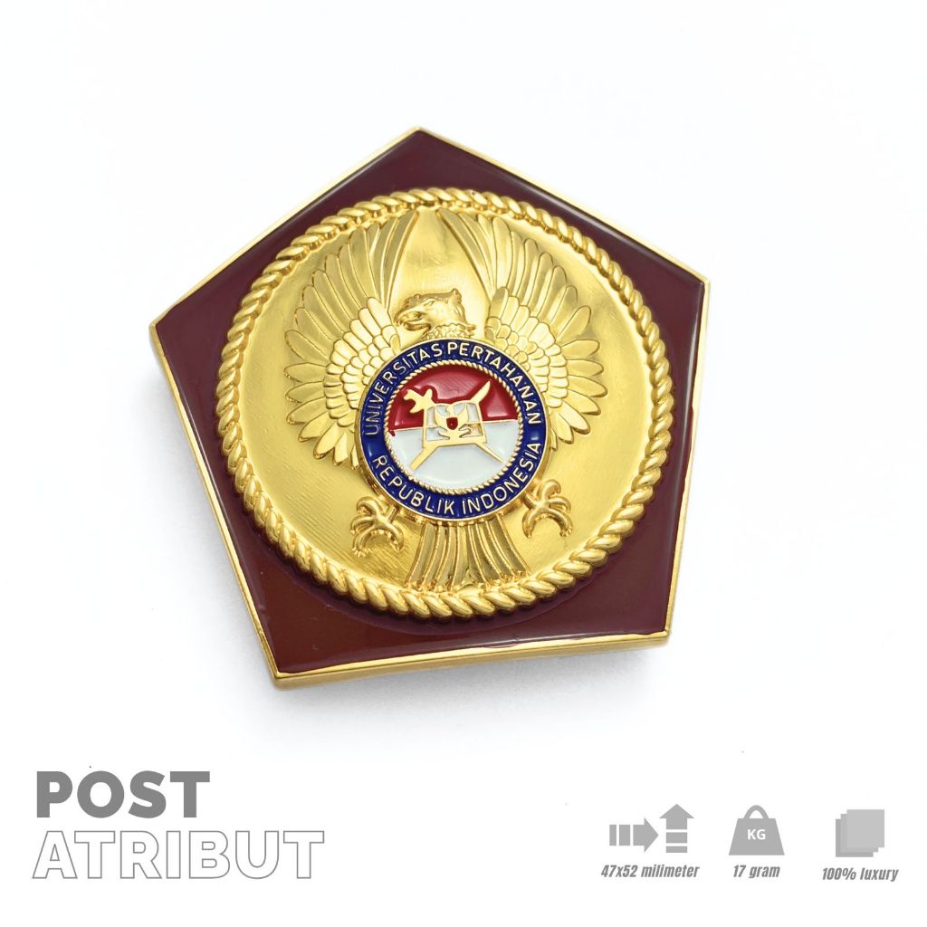 Jual EMBLEM BARET UNHAN RI LUXURY/ EMBLEM BARET LUXURY/EMBLEM BARET ...