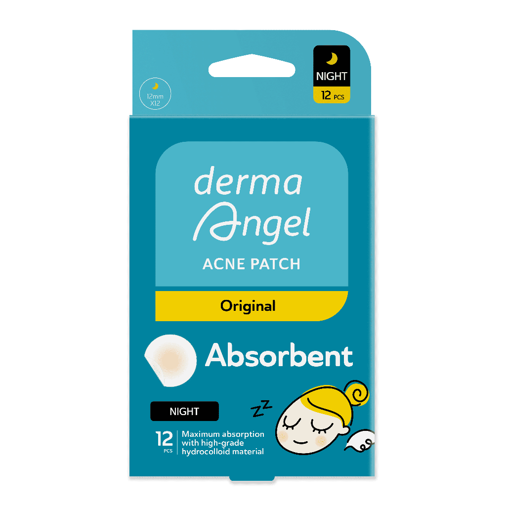 Jual DERMA ANGEL ACNE CARE ACNE PATCH NIGHT 12 PCS / PLESTER JERAWAT ...