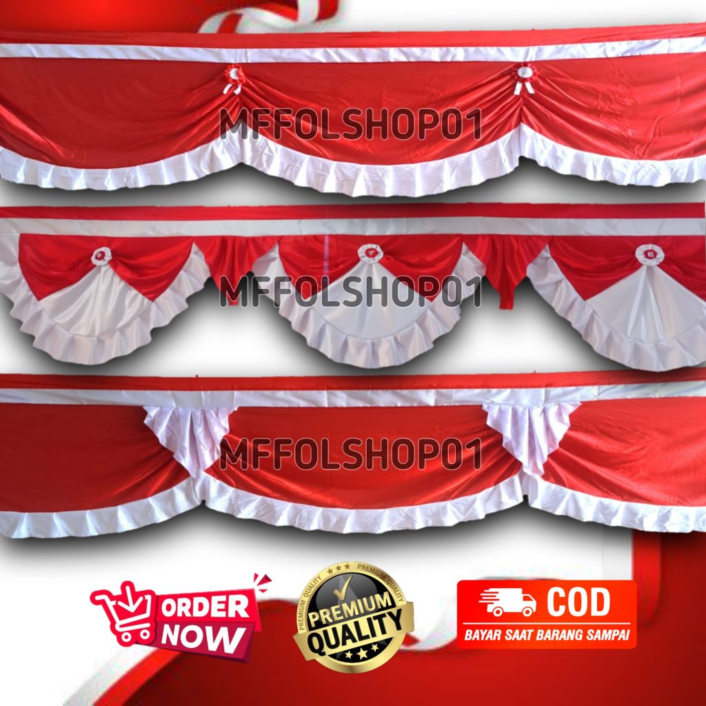 Jual Bendera Background Gedung Merah Putih Premium | Shopee Indonesia