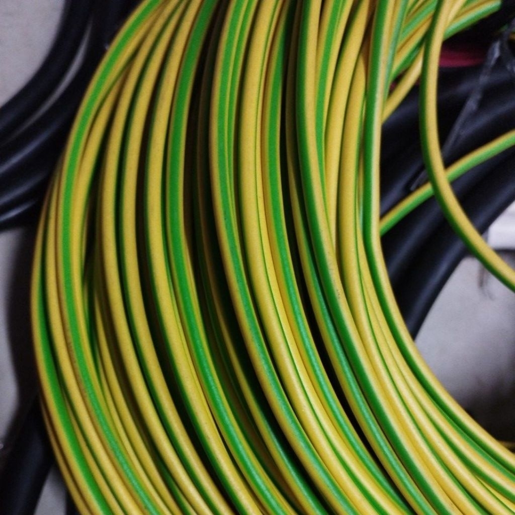 Jual KABEL SERABUT NYAF 2,5MM 2,5 MM GROUNDING KUNING HIJAU ECERAN ...